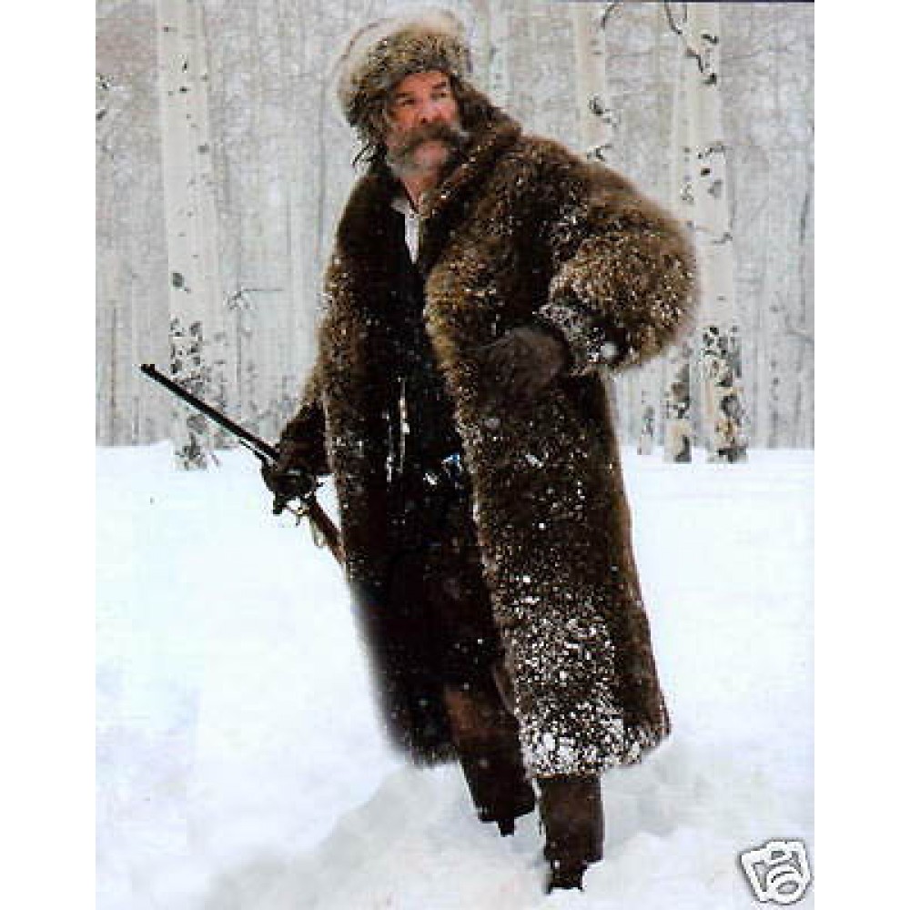 John The Hangman Ruth The Hateful Eight Long Coat