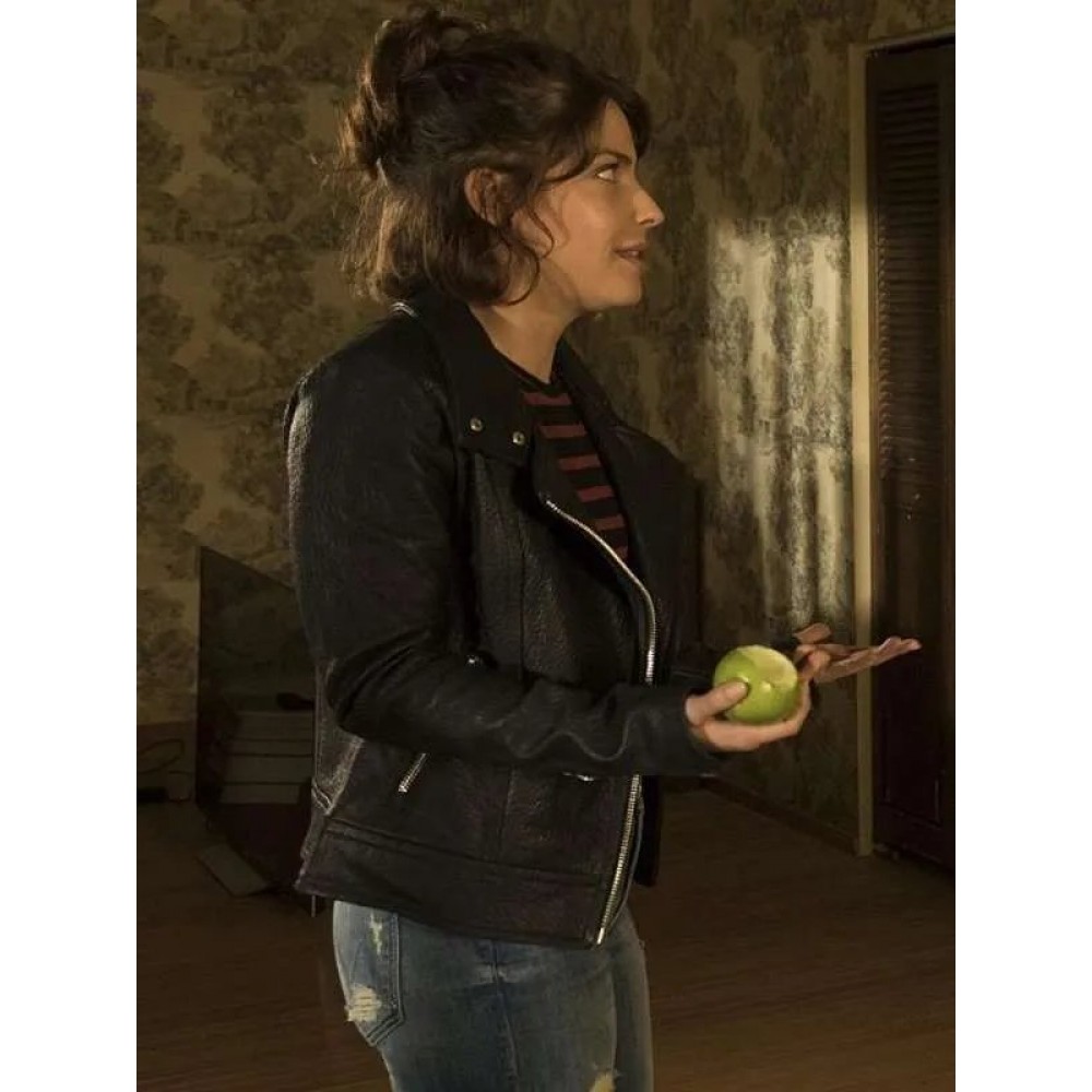 Lea Dilallo The Good Doctor Leather Jacket