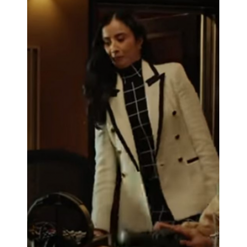 Love and the Radio Star Laura Miyata White Blazer | AmericaSuis