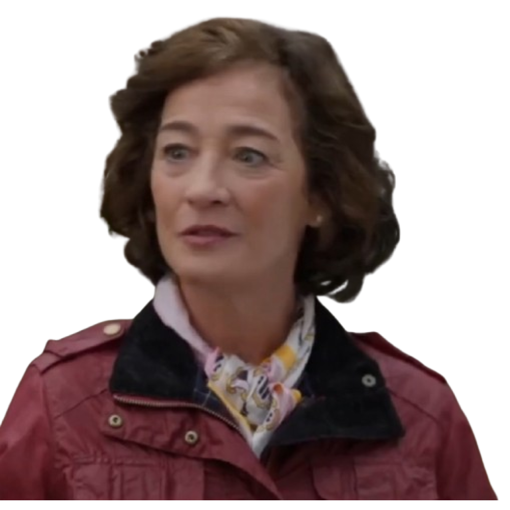 Love of the Irish 2025 Moira Kelly Maroon Parka Jacket | America Suits