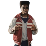 Lucas Sinclair Stranger Things S05 Bomber Jacket | Caleb McLaughlin ...