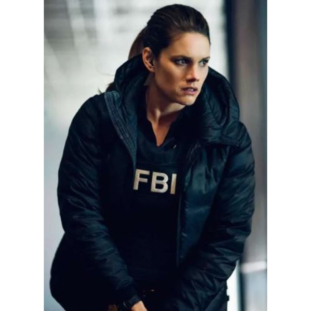 Maggie Bell FBI Black Puffer Jacket