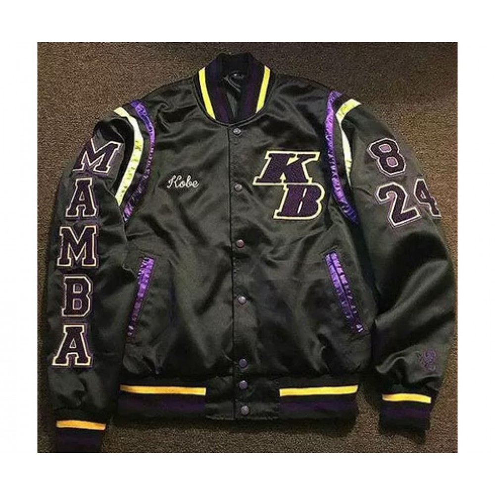 Mamba Legend Never Die Varsity Jacket