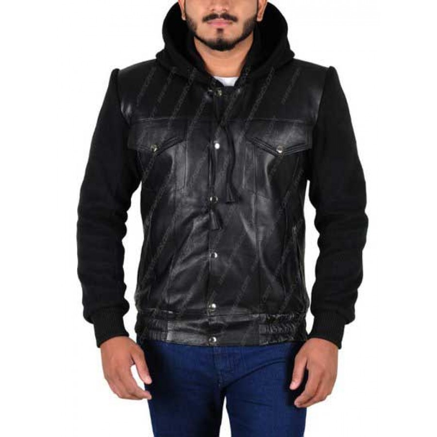 Method Man Black Leather Jacket