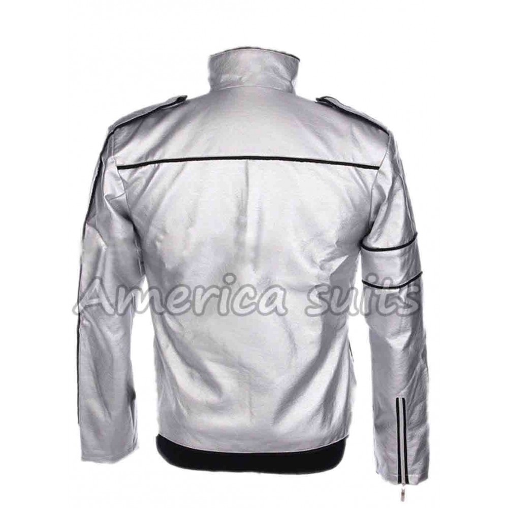 Michael Jackson Heal The World Concert Silver Jacket