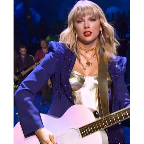 Miss Americana Taylor Swift Purple Blazer