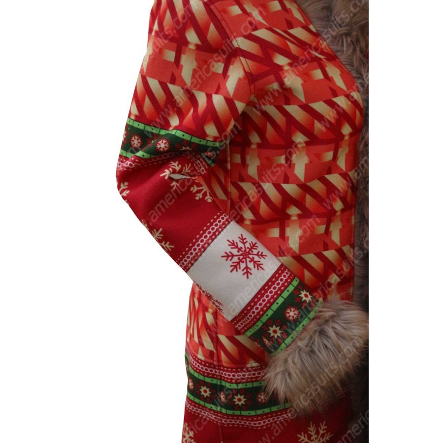 Noelle Anna Kendrick Red Coat