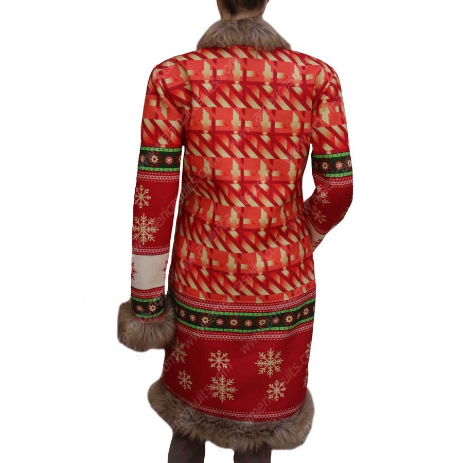 Noelle Anna Kendrick Red Coat