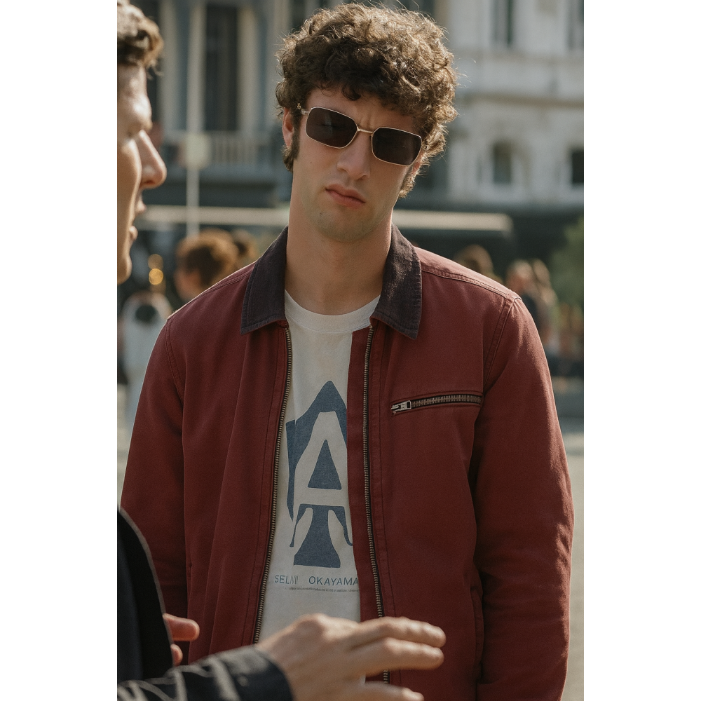 Now You See Me 3 Dominic Sessa Cotton Jacket | America Suits