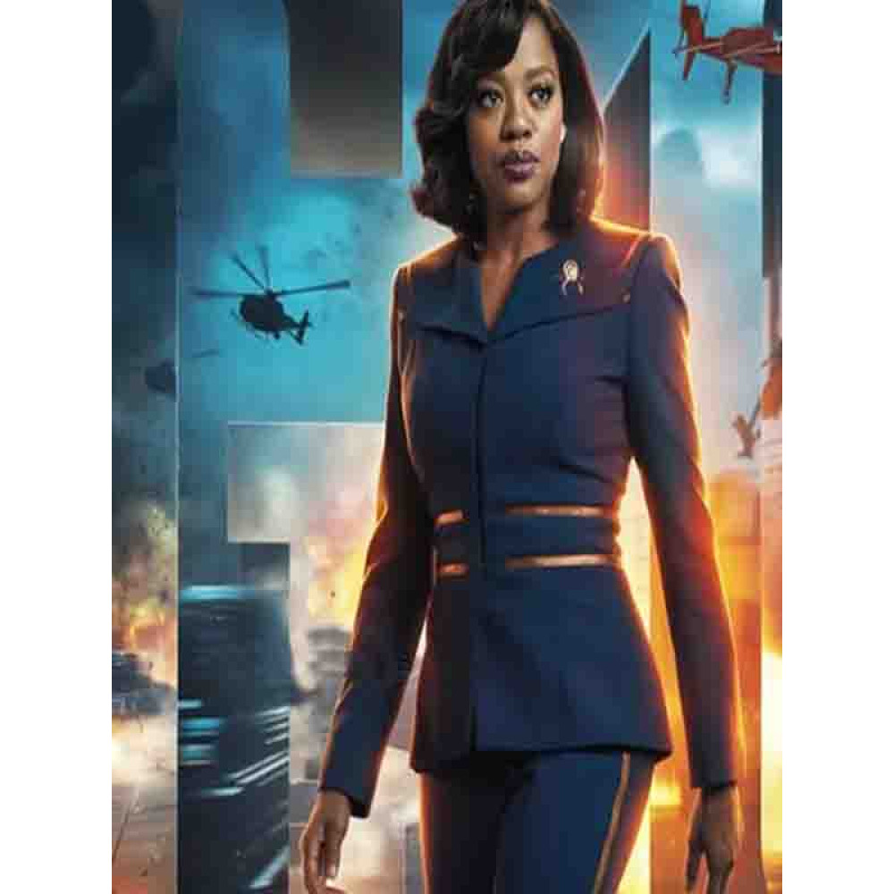 President Danielle Sutton G20 Blue Jacket