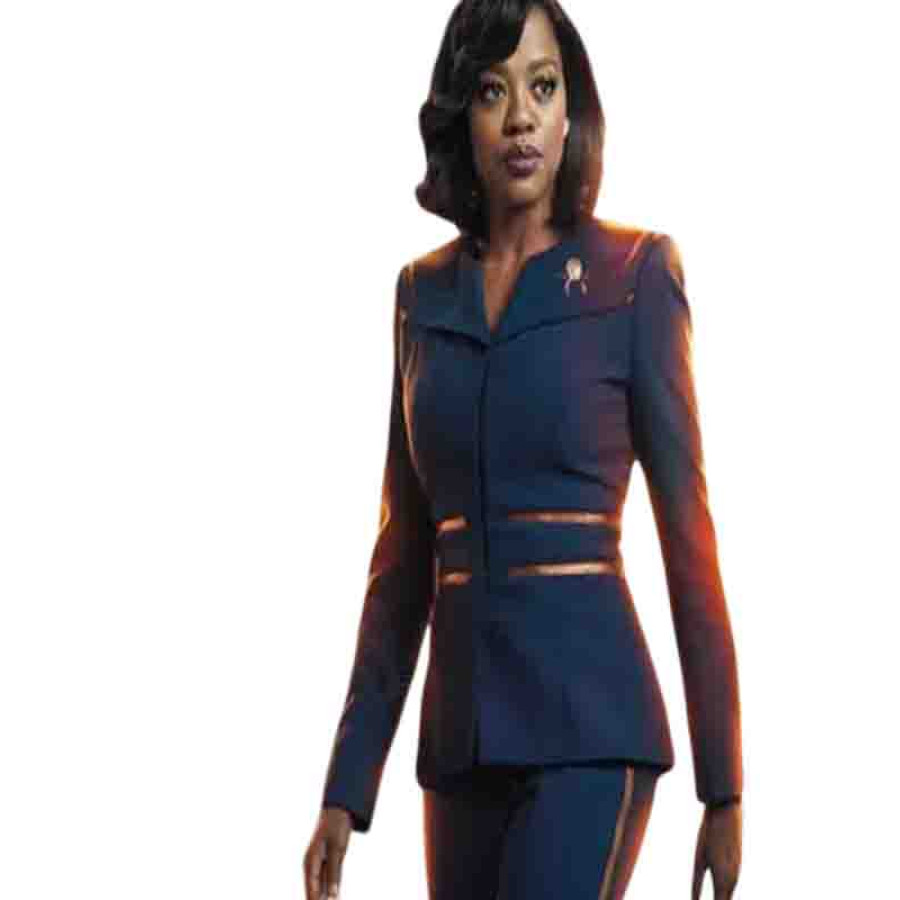 President Danielle Sutton G20 Blue Jacket