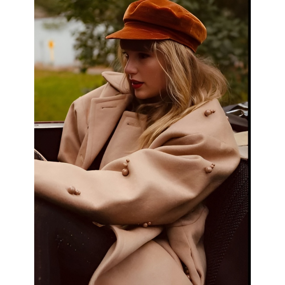 Red All Too Taylor Swift Wool Coat