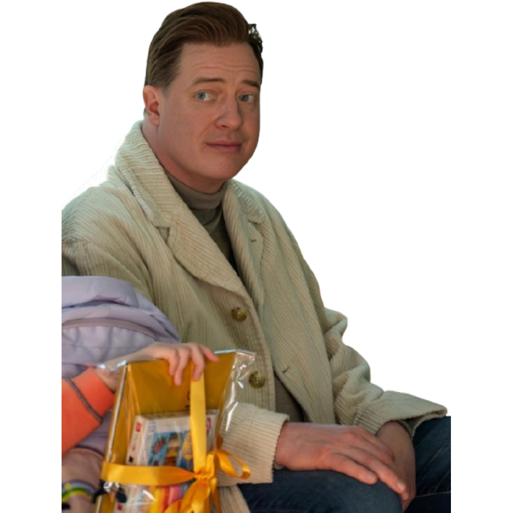 Rental Family 2025 Brendan Fraser Corduroy Coat | Rental Family Outfit