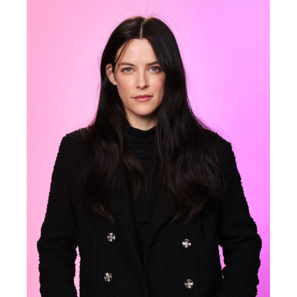 Riley Keough Sasquatch Sunset 2024 Black Coat