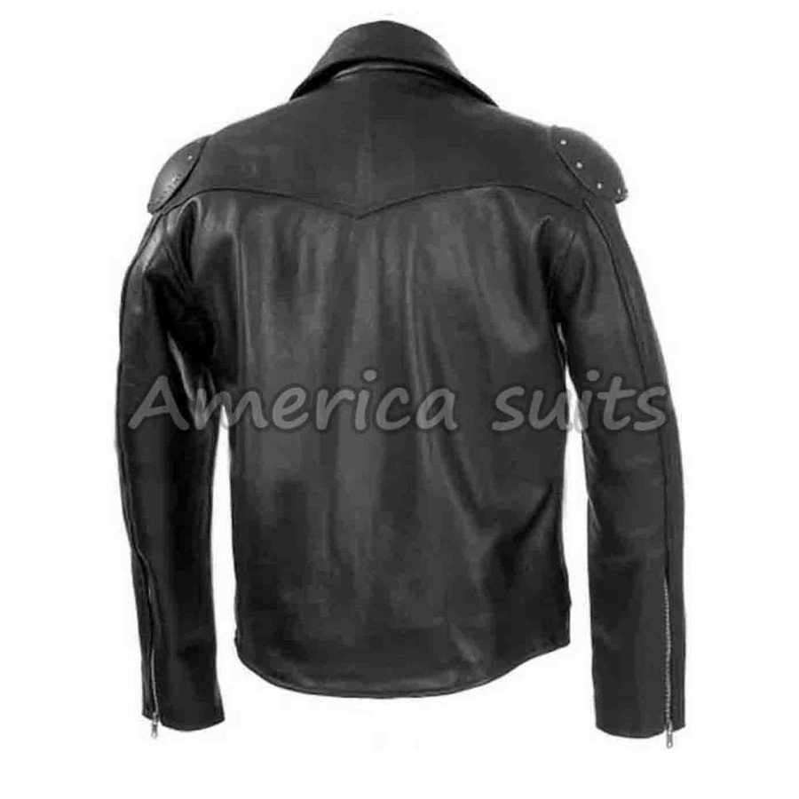 Rockatansky Mad Max Black Leather Jacket