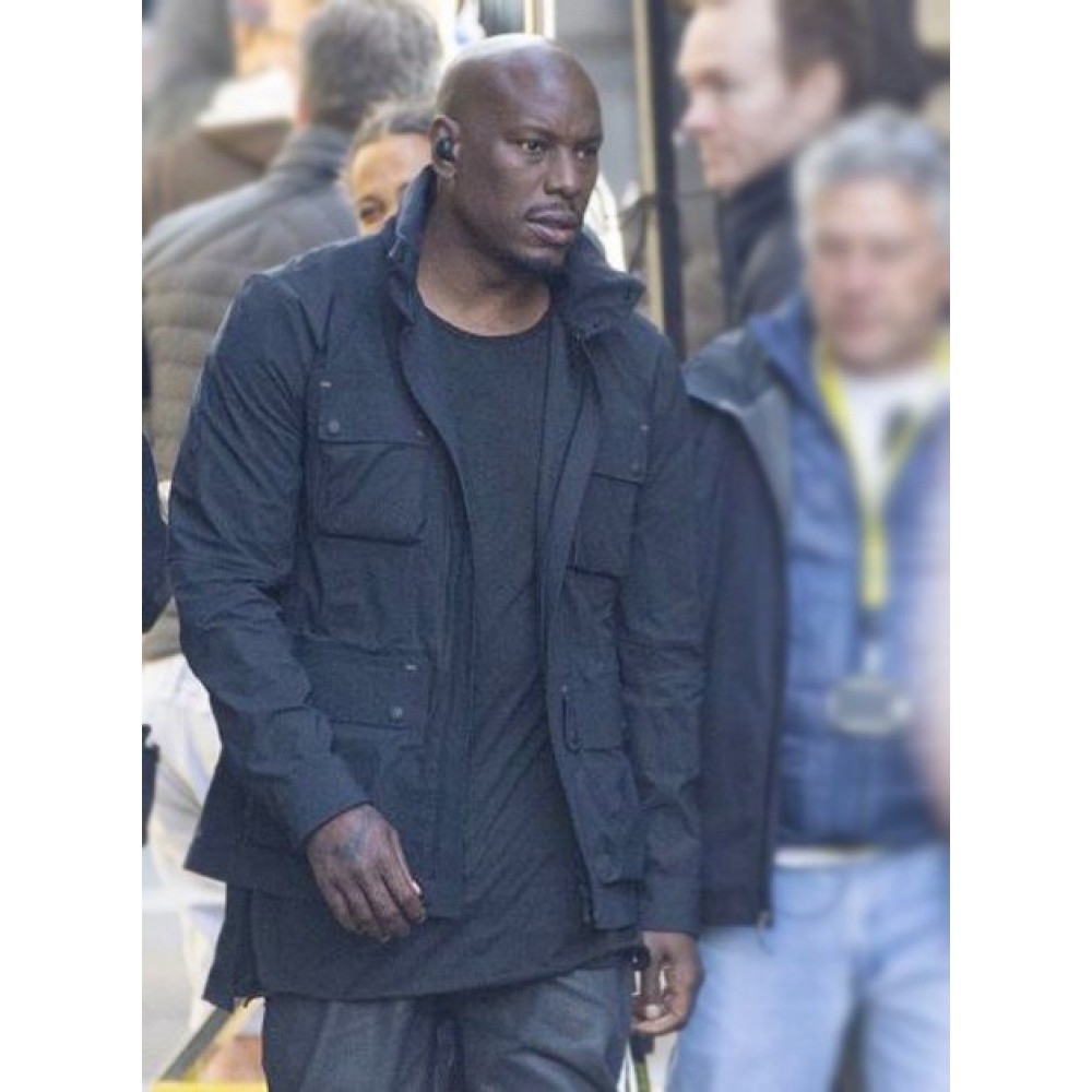 Roman Pearce Fast and Furious 9 Black Jacket