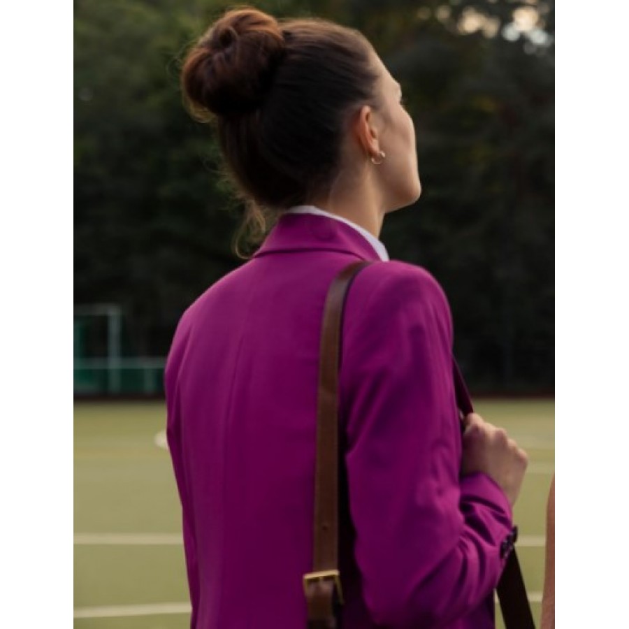Ruby Bell Maxton Hall S01 Purple Blazer