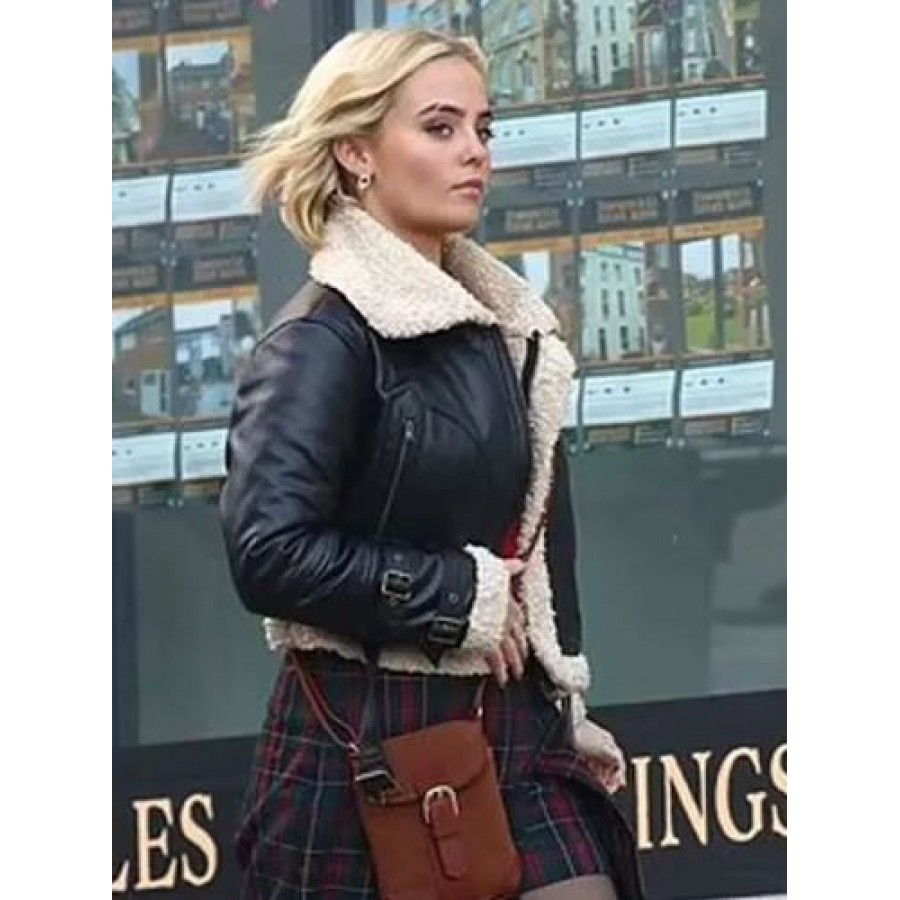 Ruby Sunday Doctor Who S14 Black Leather Jacket