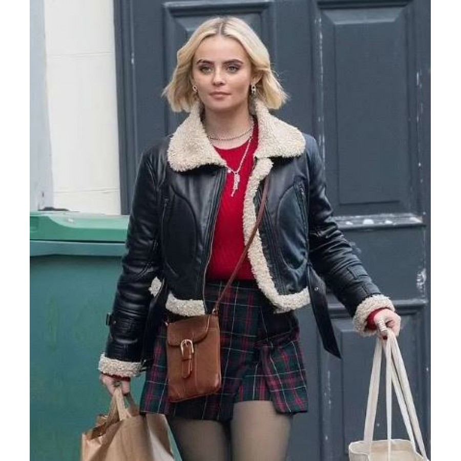 Ruby Sunday Doctor Who S14 Black Leather Jacket
