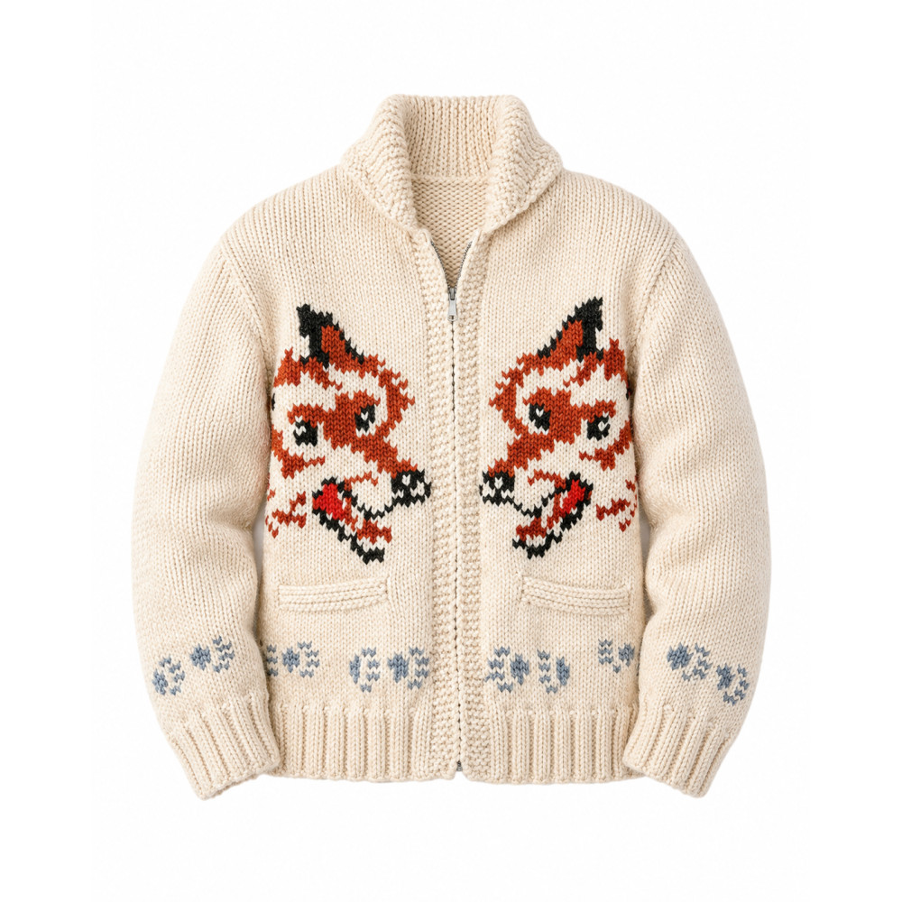 Ryan Gosling Project Hail Mary Wolf Cardigan Sweater | America Suits