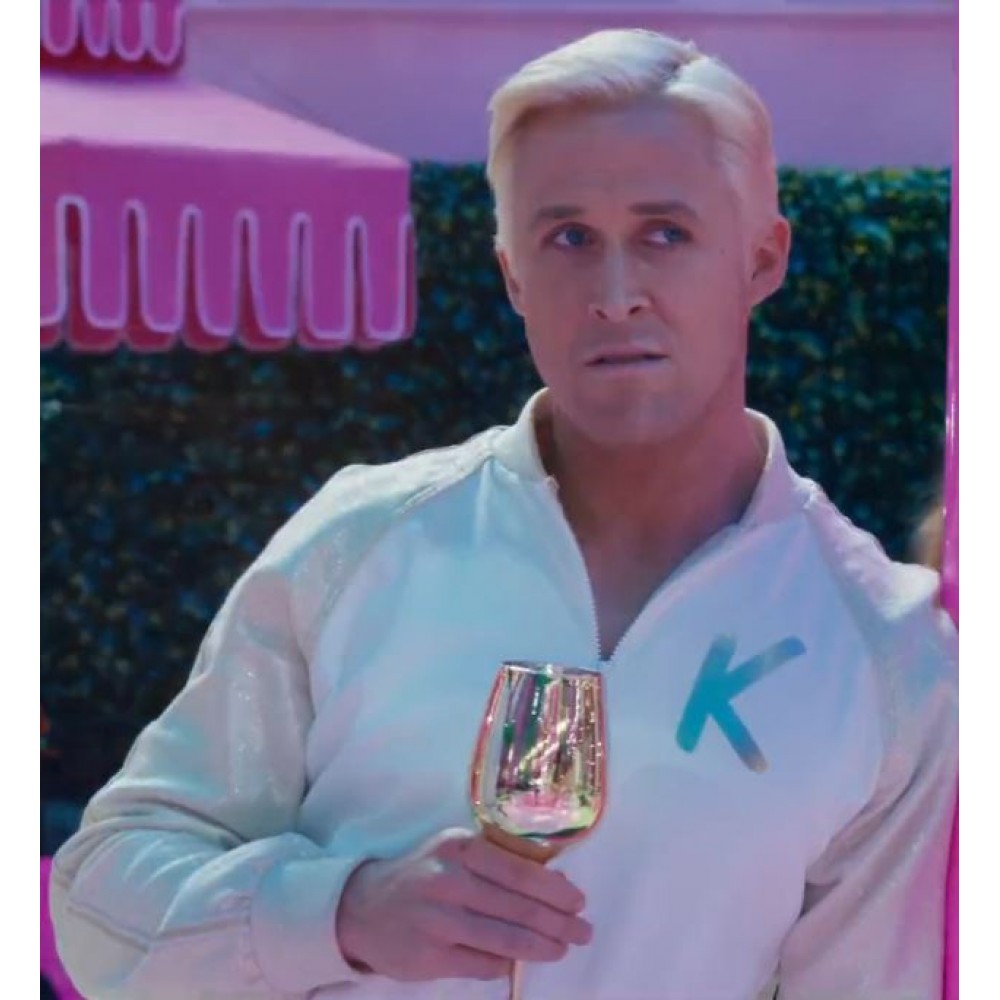 Ryen Gosling Barbie 2023 White Jacket | America Suits
