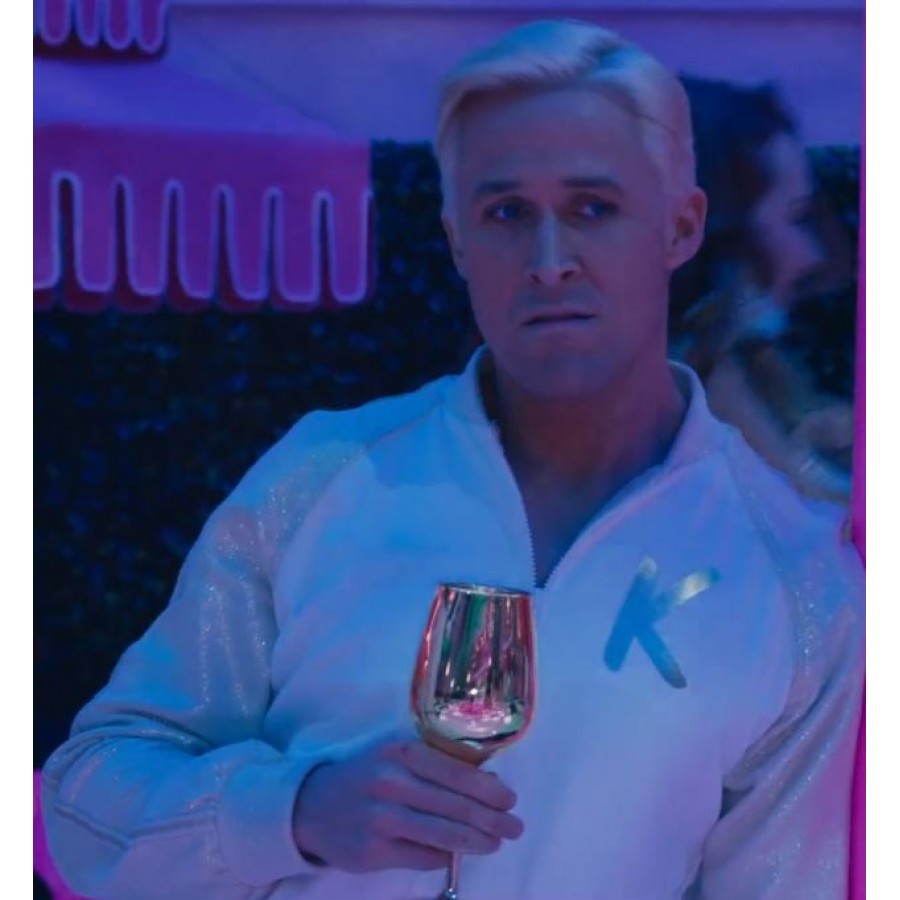 Ryen Gosling Barbie 2023 White Jacket | America Suits