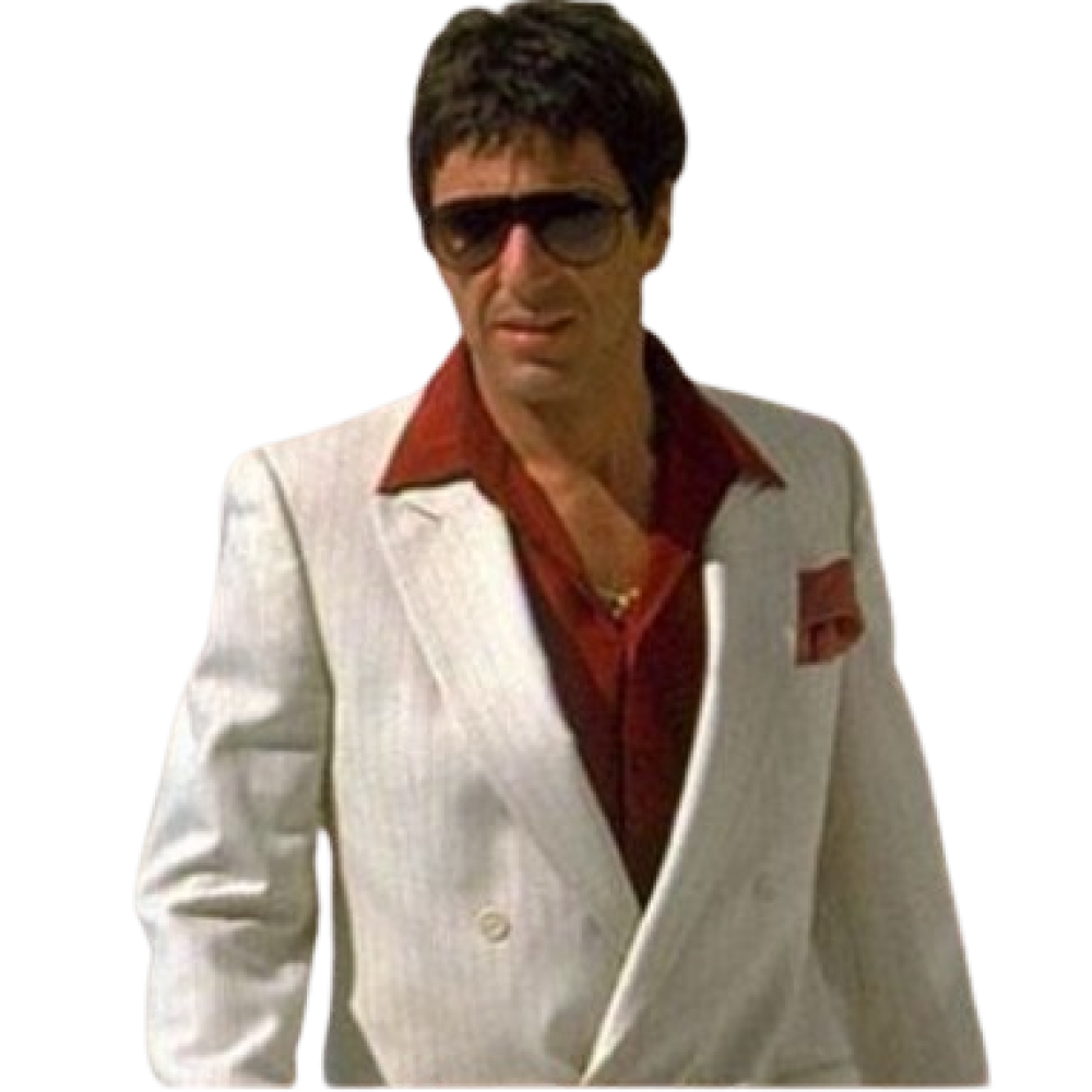 Scarface White Suit | Scarface Tony Montana White Suits