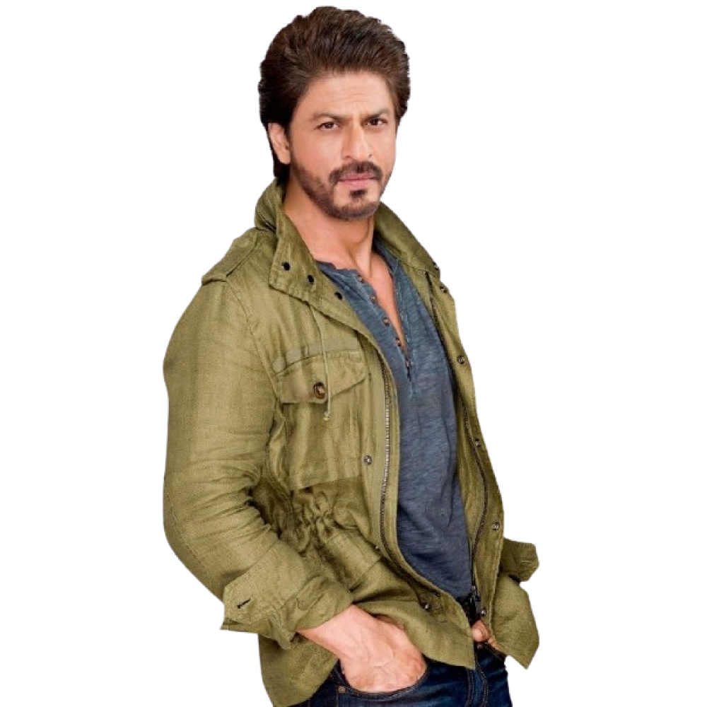 Shahrukh Khan Green Shirt Jacket | Shahrukh Khan Outfits | AmericaSuits