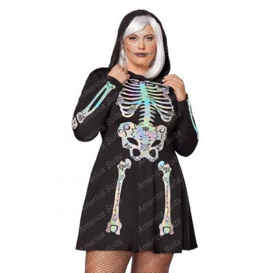 Skeleton Costume Hoodie | America Suits