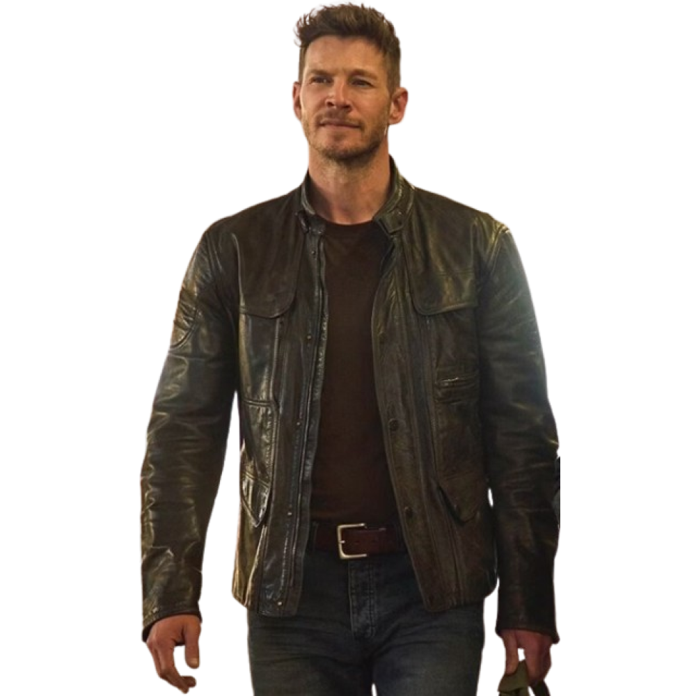 Sniper The Last Stand Chad Michael Collins Leather Jacket | America Suits