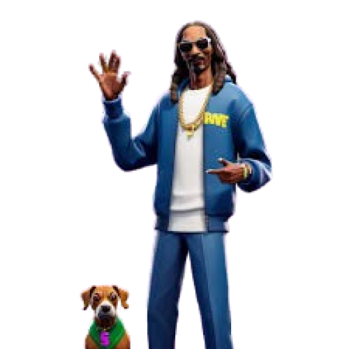 Snoop Dogg Fortnite Skin Blue Jacket