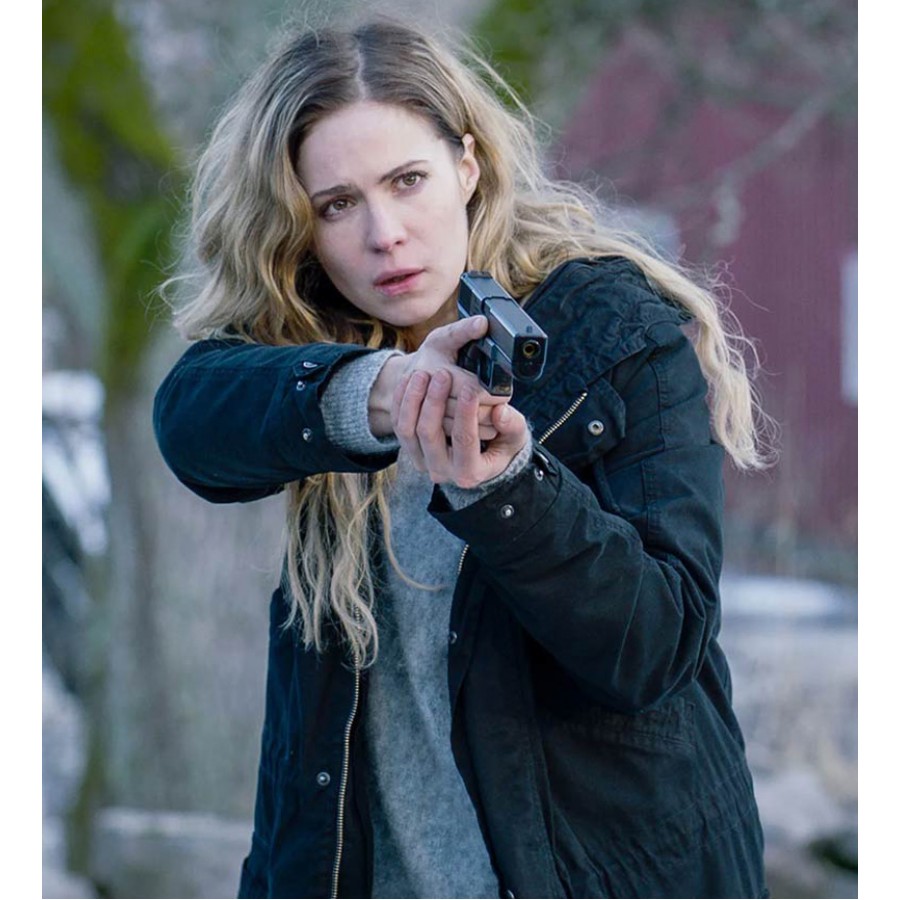 Sofia Karppi Deadwind TV Series Coat