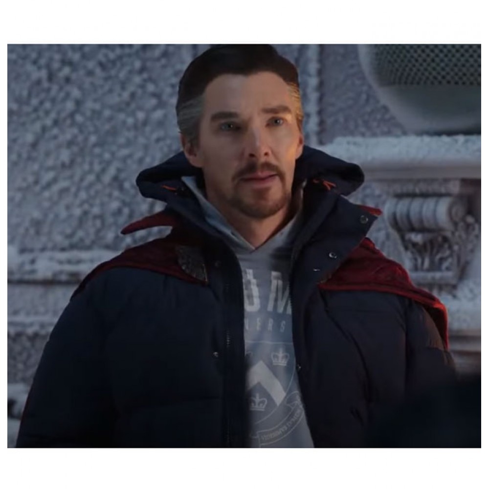 Spider-Man No Way Home Doctor Strange Puffer Jacket