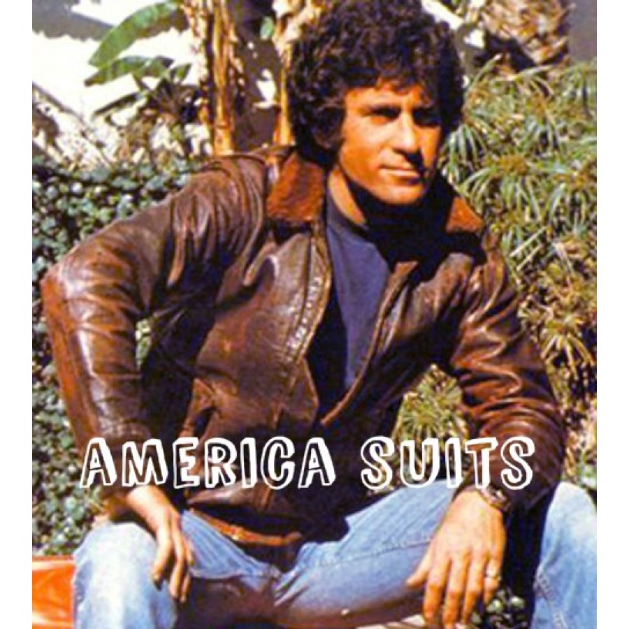 Original Starsky And Hutch distressed Leather Jacket