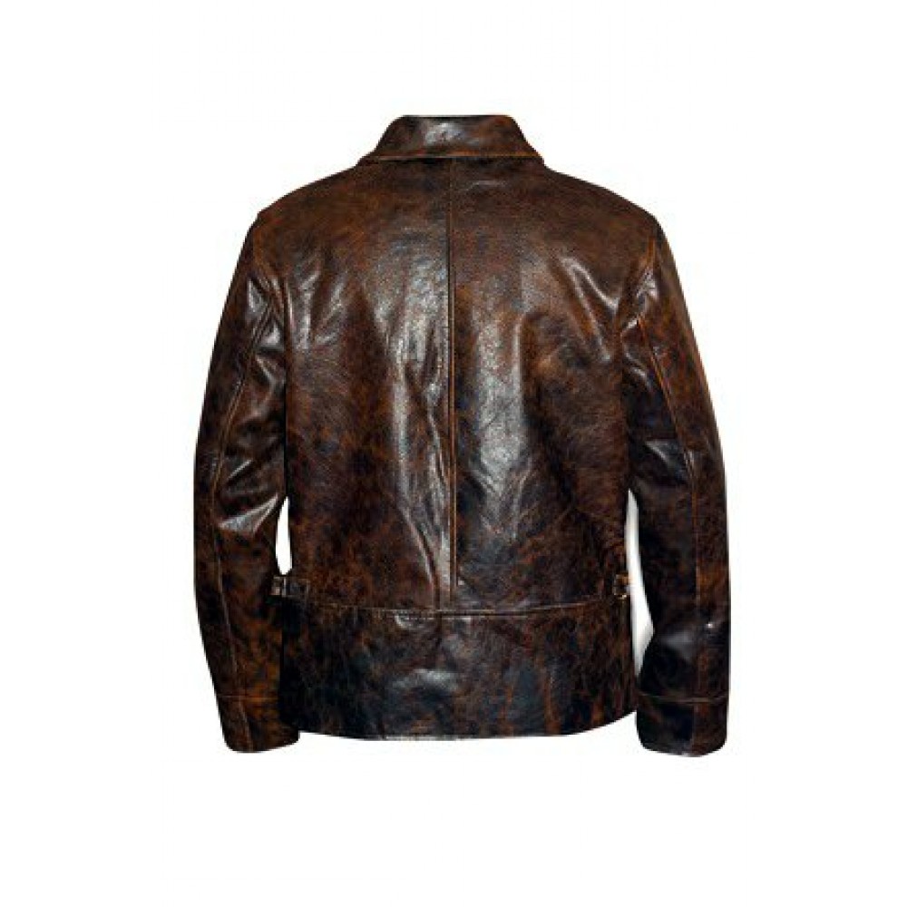 Original Starsky And Hutch distressed Leather Jacket