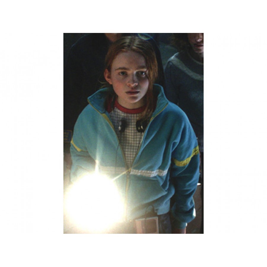 Stranger Things S04 Max Mayfield Blue Jacket