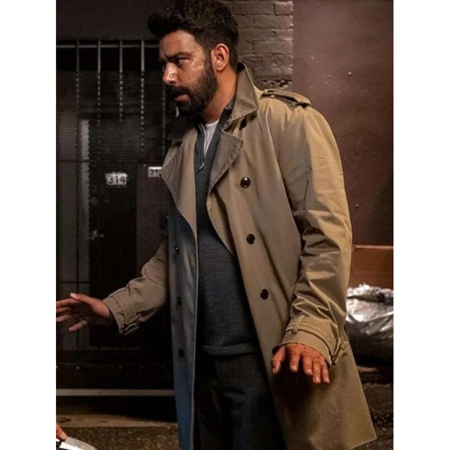 Sunil Death and Other Details S01 Beige Peacoat