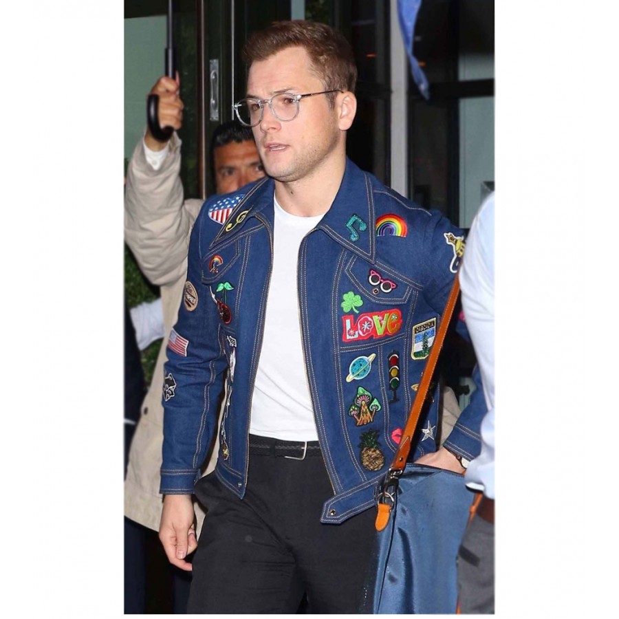 Taron Egerton Rocketman Denim Jacket