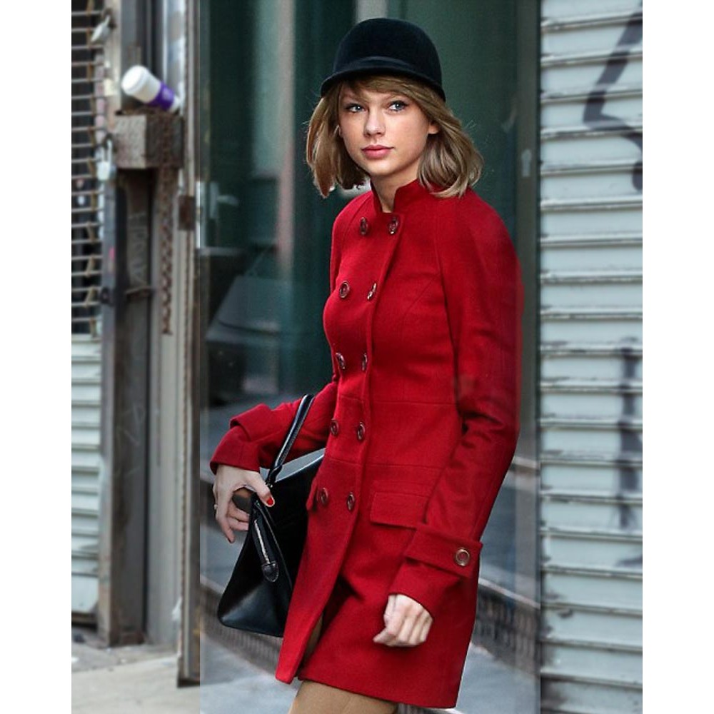 Taylor Swift Red Coat
