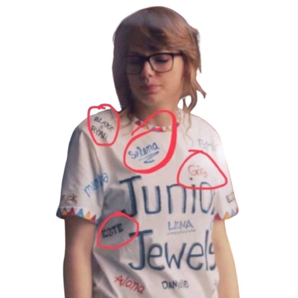 Taylor Swift You Belong with Me Junior Jewels Shirt | Junior Jewel Shirt
