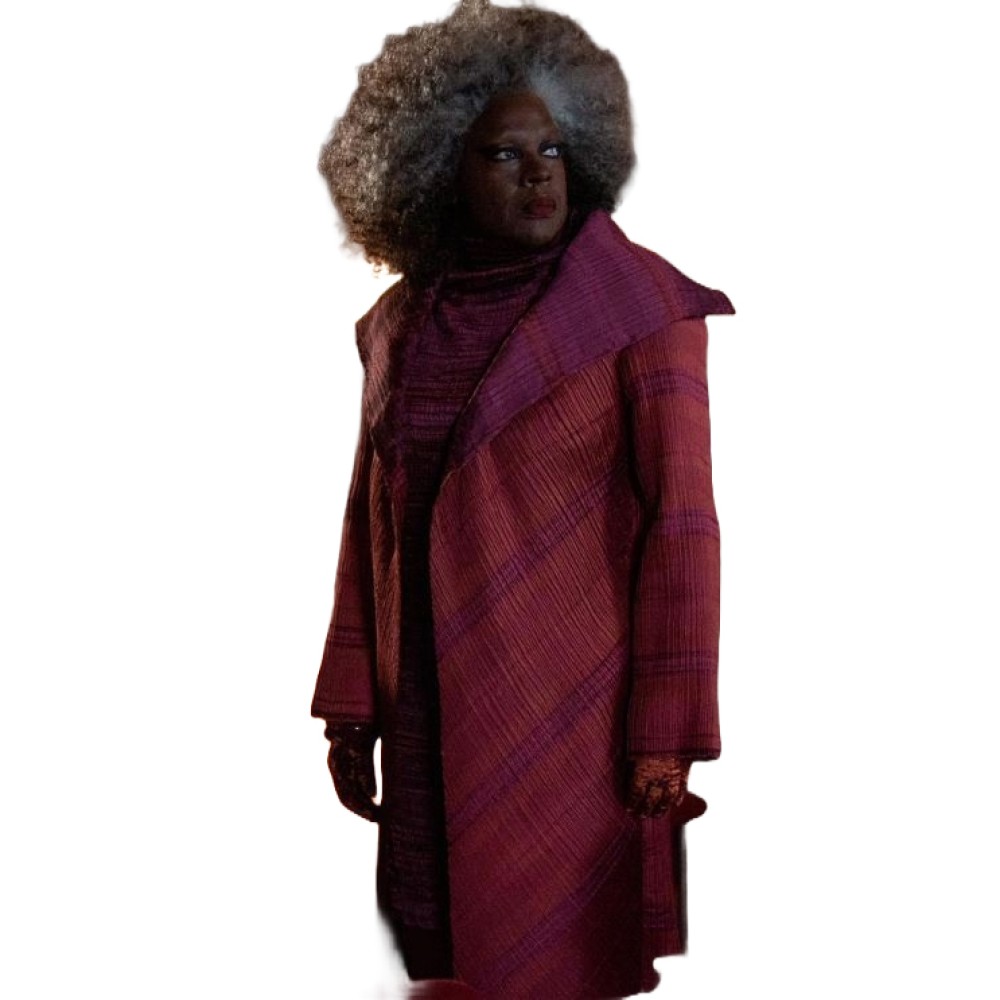 The Hunger Games Viola Davis Trench Coat