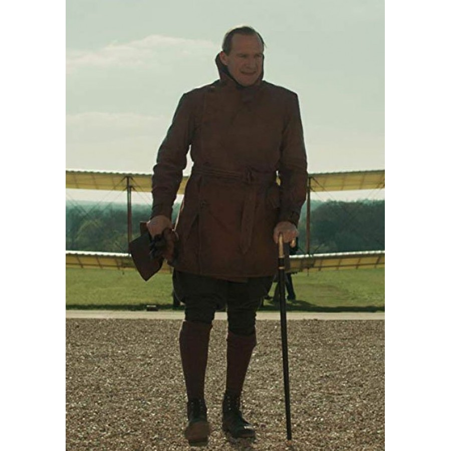 The King's Man Duke of Oxford Leather Jacket | 40% OFF