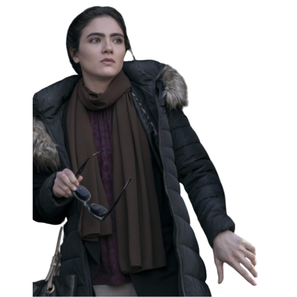 The Night Agent Arienne Mandi Black Parka Jacket | Stylish Winter Outerwear
