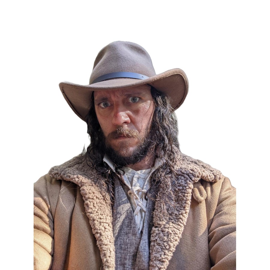 The Outlaws Jeremiah Crosby Shearling Coat