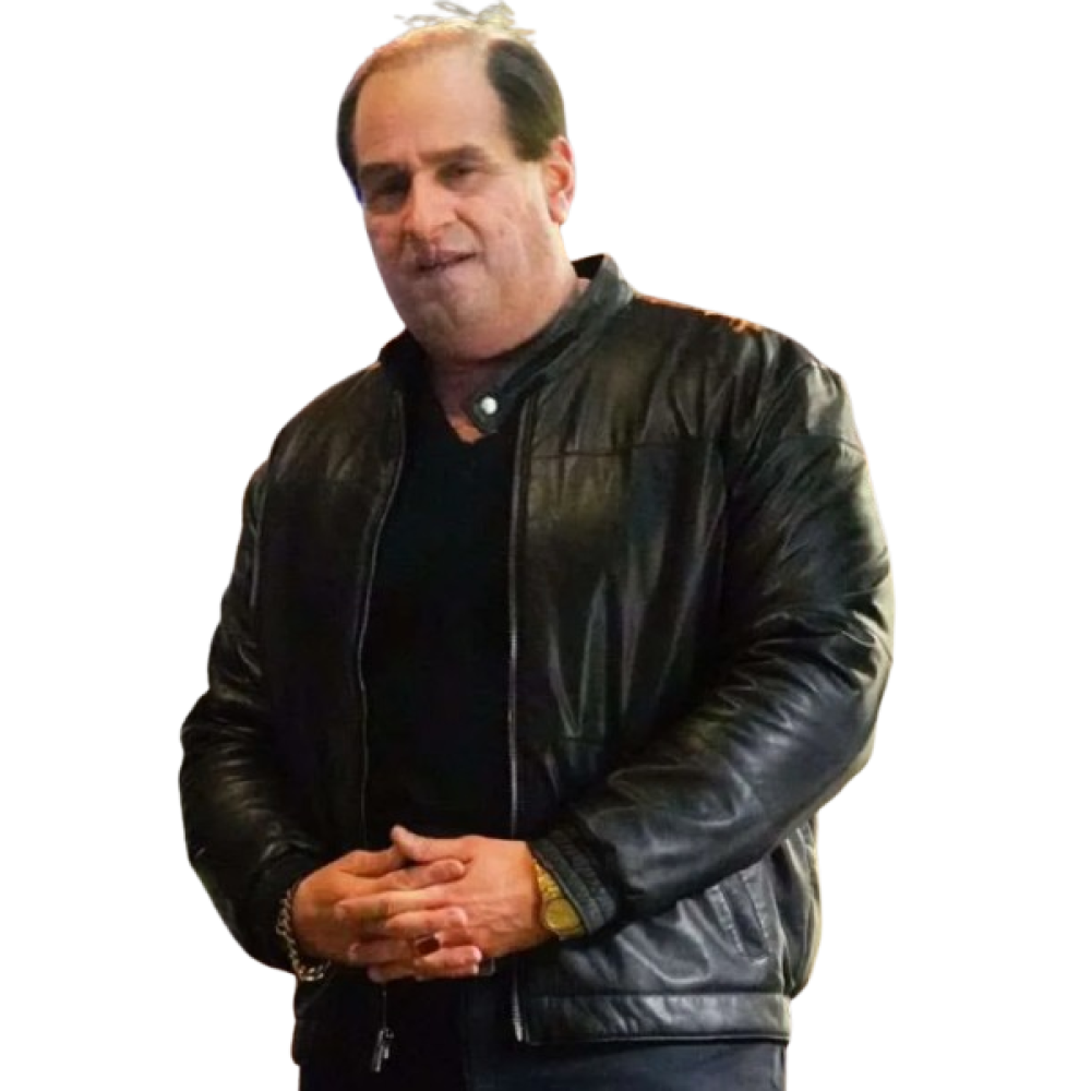 The Penguin 2024 Colin Farrell Black Leather Jacket