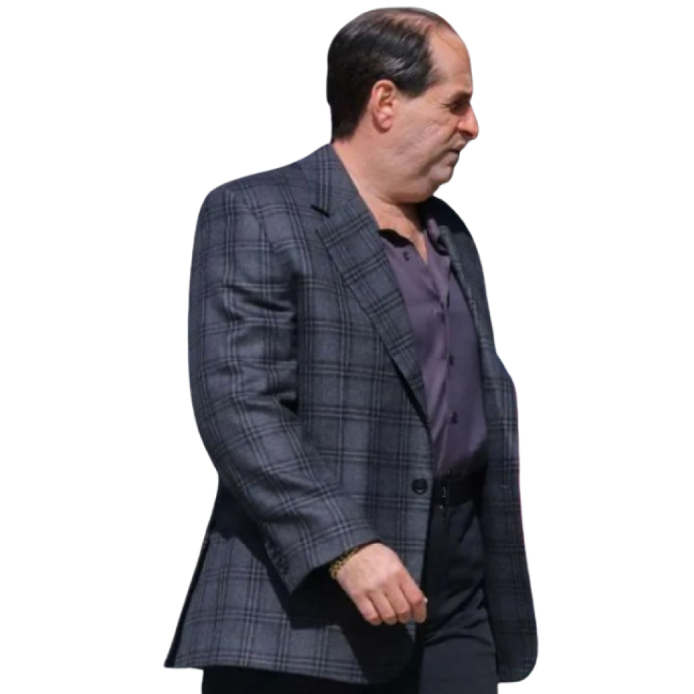 The Penguin Colin Farrell Gray Plaid Coat | Oswald Cobblepot Coat ...