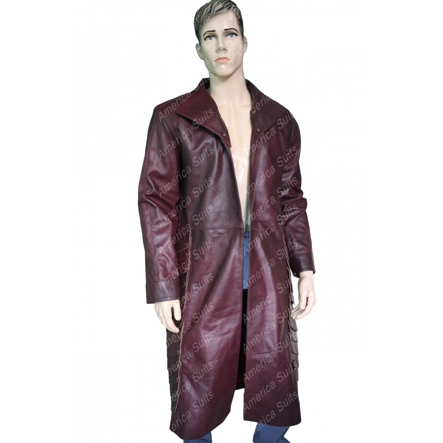 The Witcher Jaskier Leather Coat | AmericaSuits