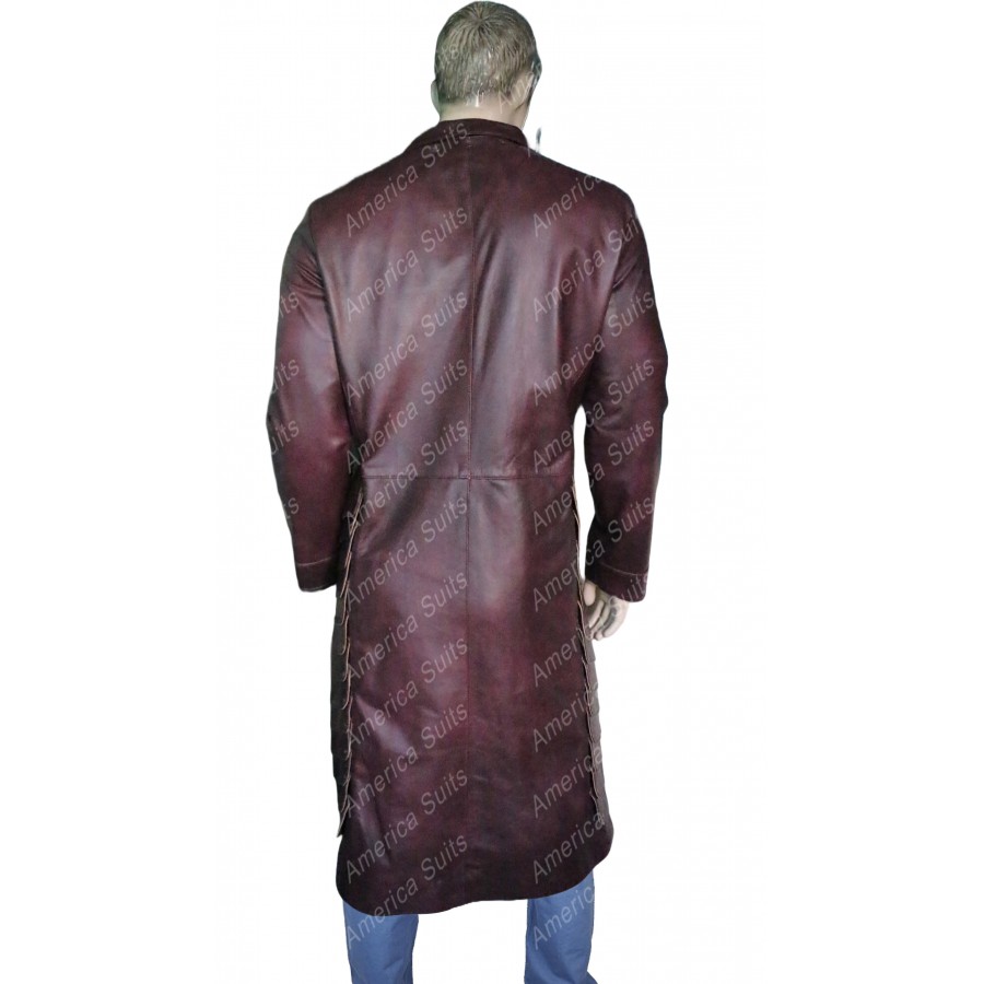 The Witcher Jaskier Leather Coat | AmericaSuits