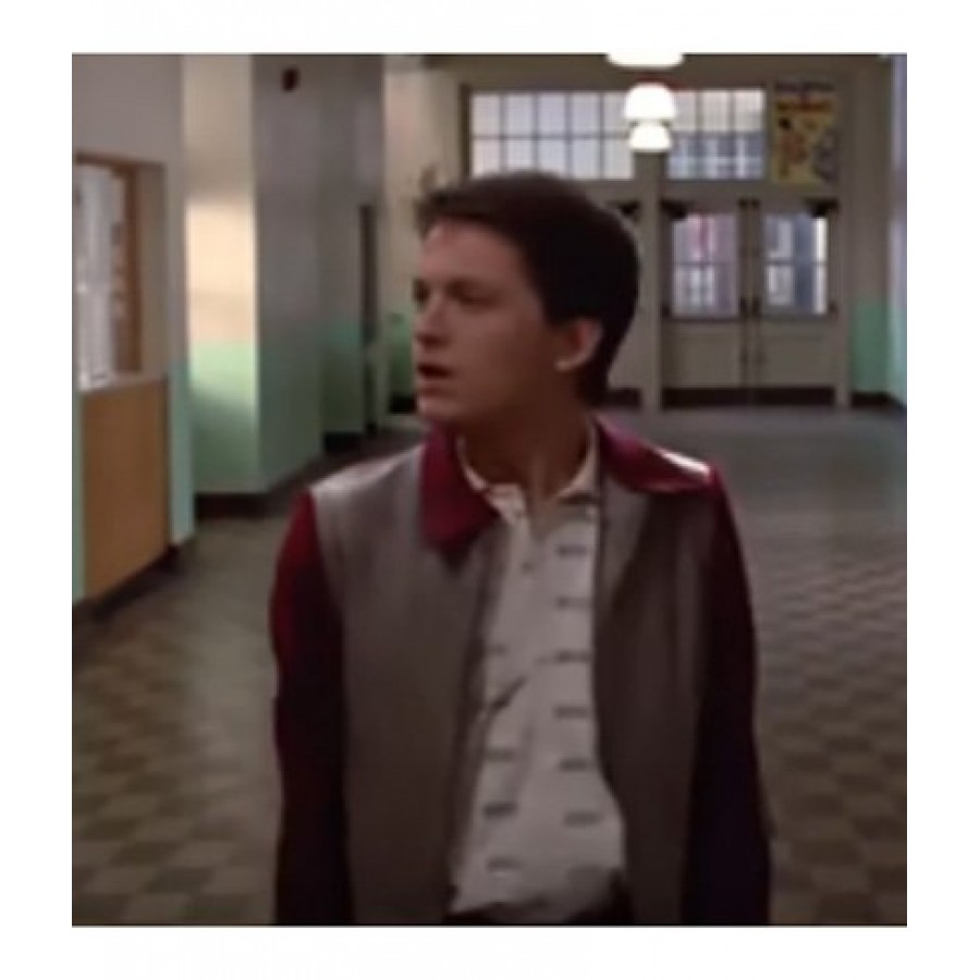Tom Holland Back to the Future Red Jacket | 25% OFF