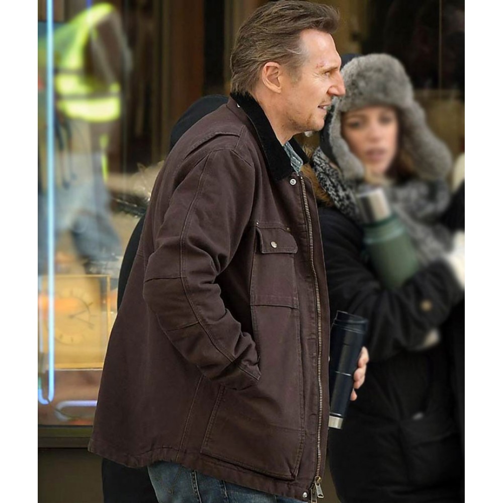 Tom Honest Thief Brown Jacket | Liam Neeson Honest Thief Jacket